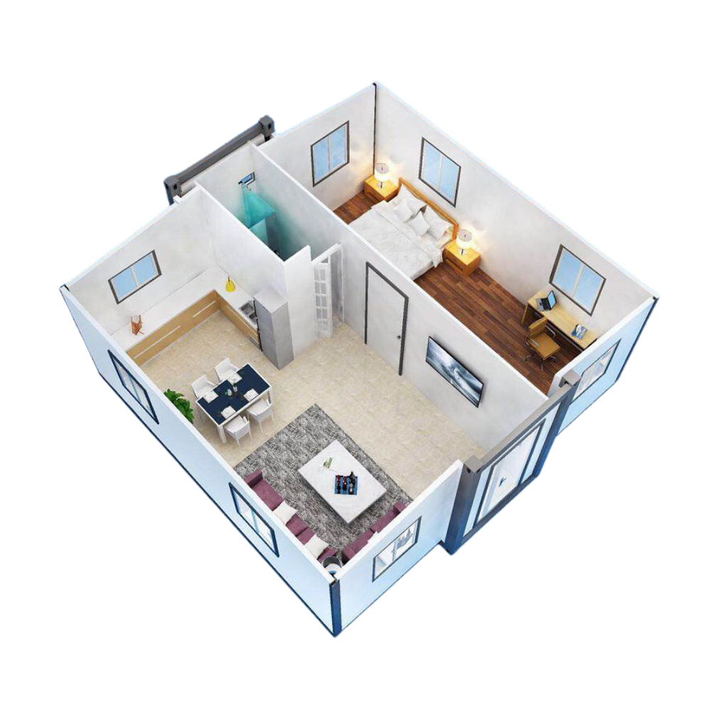 1 Bedroom premium 35SQM Home – CK Homes